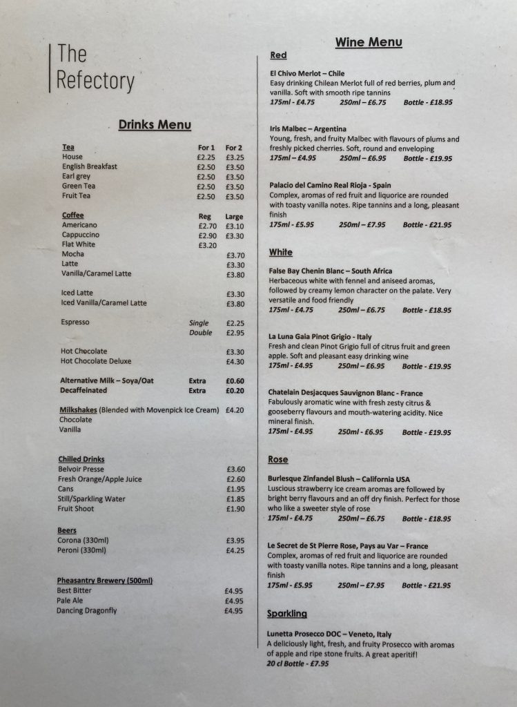 The Refectory to stay open late for Space Voyage | Southwell Minster